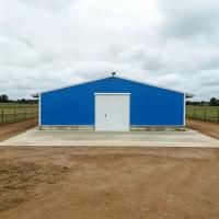 China Hot Dip Galvanized Steel Structure Layer House 4-20m Span Customizable for Egg Chicken Breeding for sale