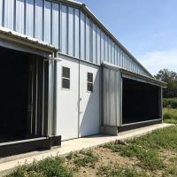China Hot-Dip Galvanized Steel Prefabricated Chicken House 15-20 Year Service Life Modular Structure 4-20m Span for sale