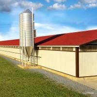 China Hot-Dip Galvanized Steel Chicken House Cost-effective Solution for Quick Poultry Farm Construction for sale