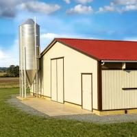 China Hot-Dip Galvanized Steel Chicken House Cost-effective Solution for Quick Poultry Farm Construction for sale
