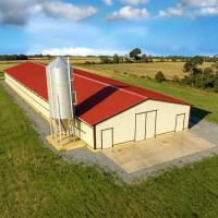 China Hot-Dip Galvanized Steel Chicken House Cost-effective Solution for Quick Poultry Farm Construction for sale