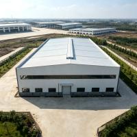 China Fast Installation Economical Steel Structure Workshop Factory Shed for Batch Production Multi-Span Custom for sale