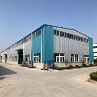 China Hurricane Proof Steel Structure Warehouse Building Construction for Coastal Area Storage and Heavy Wind Resistant Shed for sale