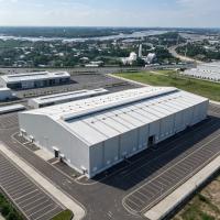 China Anti-Seismic Prefabricated Metal Warehouse Building Frame Construction for Earthquake Prone Zones Industrial Warehouse for sale