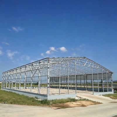 China Energy Saving Steel Structure Poultry Shed Building Frame with High Density EPS Insulation for Efficient Farming Warehouse for sale