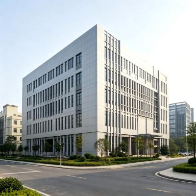 China Stylish Multi-level Prefab Office Building with Aluminum Composite Panels for Industrial Manufacturing Warehouse for sale