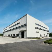 China Modern Steel Structure Warehouse Building Construction for E-commerce Logistics Fulfillment Center Distribution Storage for sale