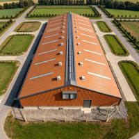 China Low Cost Prefabricated Steel Structure Chicken House Building for Small Scale Poultry Farm Broiler Layer Warehouse Shed for sale