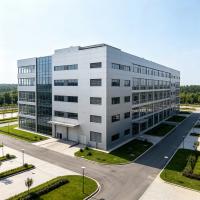 China Iconic Multi-story Steel Structure Building for Urban Commercial Landmark and Professional Business Center Warehouse for sale