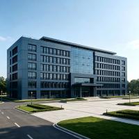 China 2-5 Story Prefabricated Steel Structure Office Building for Business Expansion and Industrial Manufacturing Warehouse for sale