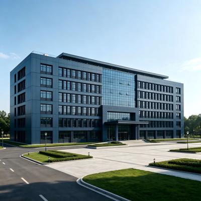 China 2-5 Story Prefabricated Steel Structure Office Building for Business Expansion and Industrial Manufacturing Warehouse for sale
