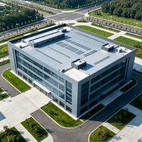 China High-rise Multi-story Steel Frame Commercial Building for Urban Office Space and Industrial Manufacturing Warehouse for sale
