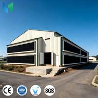 China Steel Structure Poultry House Structure Closed Frame for Climate Controlled Poultry Farming for sale