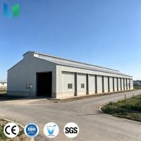 China Cow Barn Steel Structure Building Metal Frame for Dairy Cattle Housing Use for sale