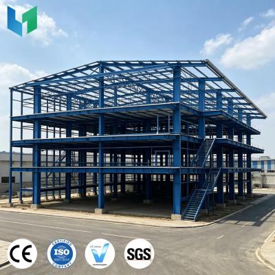 China Multi Story Office Building Steel Truss Structure for Administrative Center Use for sale