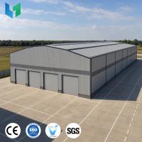 China ulti Span Steel Frame Storage Warehouse Prefabricated Metal Godown with High Eave and Wide Aisle for Racking System for sale