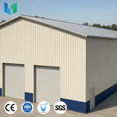 China Quick Installation Prefabricated Steel Warehouse Modular Metal Storage Building with Bolt Connected Frame for Export Project for sale
