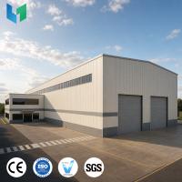 China Steel Structure Workshop Prefabricated Industrial Plant with Overhead Crane Runway and Heavy Duty Floor for Metal Fabrication for sale