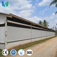 China Prefabricated Steel Poultry House Breeder Chicken Shed with Brooding Room and Controlled Ventilation System for sale