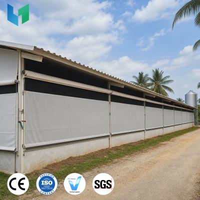 China Prefabricated Steel Poultry House Breeder Chicken Shed with Brooding Room and Controlled Ventilation System for sale