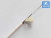 China 4 Cores  Armored Fiber Optical Cable  White LSZH 3.0mm Cable Assembly for sale
