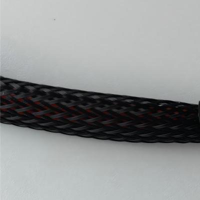China Expandable Tube  Expandable Sleeve  Extendible Pulling Eye PET Braiding Mesh Nylon Braiding Sleeve for sale