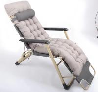 China Adjustable Headrest Indoor Outdoor Padded Folding Zero Gravity Chair for sale