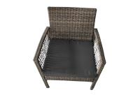 China All Weather Handwoven Poly Rattan Sectional Sofa Dining Set with Stools & Cushions for sale