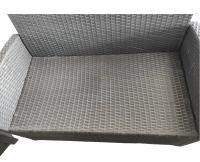 China All Weather Handwoven Poly Rattan Sectional Sofa Dining Set with Stools & Cushions for sale