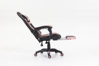 China Racing Style Gaming Chair with Retractable Footrest High Density Sponge Computer Office Chair for sale