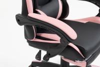 China Racing Style Gaming Chair with Retractable Footrest High Density Sponge Computer Office Chair for sale