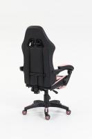 China Racing Style Gaming Chair with Retractable Footrest High Density Sponge Computer Office Chair for sale