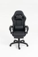 China Racing Style Gaming Chair with Retractable Footrest High Density Sponge Computer Office Chair for sale