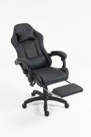 China Racing Style Gaming Chair with Retractable Footrest High Density Sponge Computer Office Chair for sale