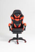 China Racing Style Gaming Chair with Retractable Footrest High Density Sponge Computer Office Chair for sale