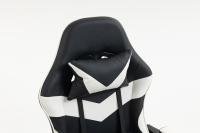 China Racing Style Gaming Chair with Retractable Footrest High Density Sponge Computer Office Chair for sale