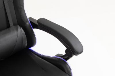 China RGB Light Gaming Chair With Footrest & Class 1 Gas Lift for sale