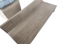 China Outdoor Patio Rattan Stool with Cushion for sale