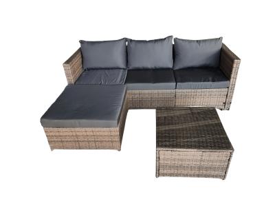 China Outdoor Patio Rattan Stool with Cushion for sale