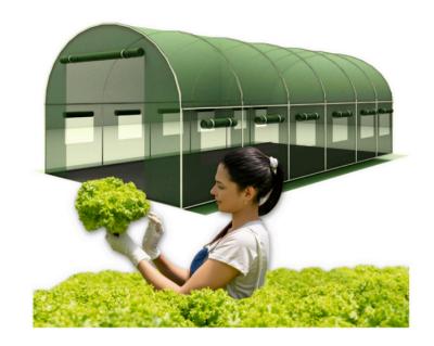 China Multi‑Span Walk‑In Garden Greenhouse for sale
