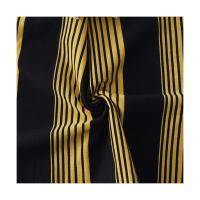 China Yarn Dyed Striped Single Jersey Fabric 185cm Width 220g Weight for Polo Shirts for sale