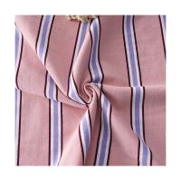 China Yarn Dyed Striped Cotton Fabric 185cm Width 220g Weight for Apparel and Home Decor for sale