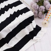 China Pure Cotton Double Yarn Single Jersey Fabric 165cm Width 185g Weight for T-Shirt Manufacturing for sale