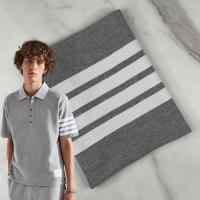 China Soft Striped Cotton Fabric for sale