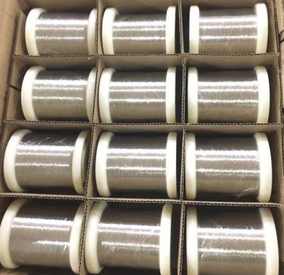 China 99.9% High Purity Pure Nickel Metal Wire 0.025mm Thickness | Corrosion Resistance for sale