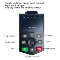 China 3 Phase Universal VFD AC Frequency Converter 0.75KW-720KW SPWM Output Waveform for sale