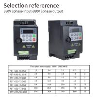 China OEM 3 Phase VFD Frequency Drive 0.4KW-4KW for Water Pump Control for sale
