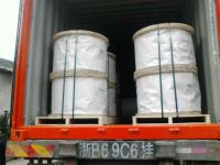 China Low / Middle Carbon Messenger Wire Strand 5 16 Inch With ASTM A 475 EHS for sale