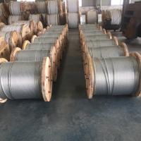 China 1x19 Structure Steel Strands , Galvanized Strand For Power Telecomission Lines for sale