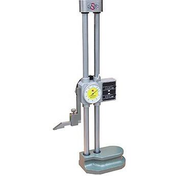 China Double-Column Optical Linear Scale Height Tester / with Gauge Display and 0.01mm Resolution for sale